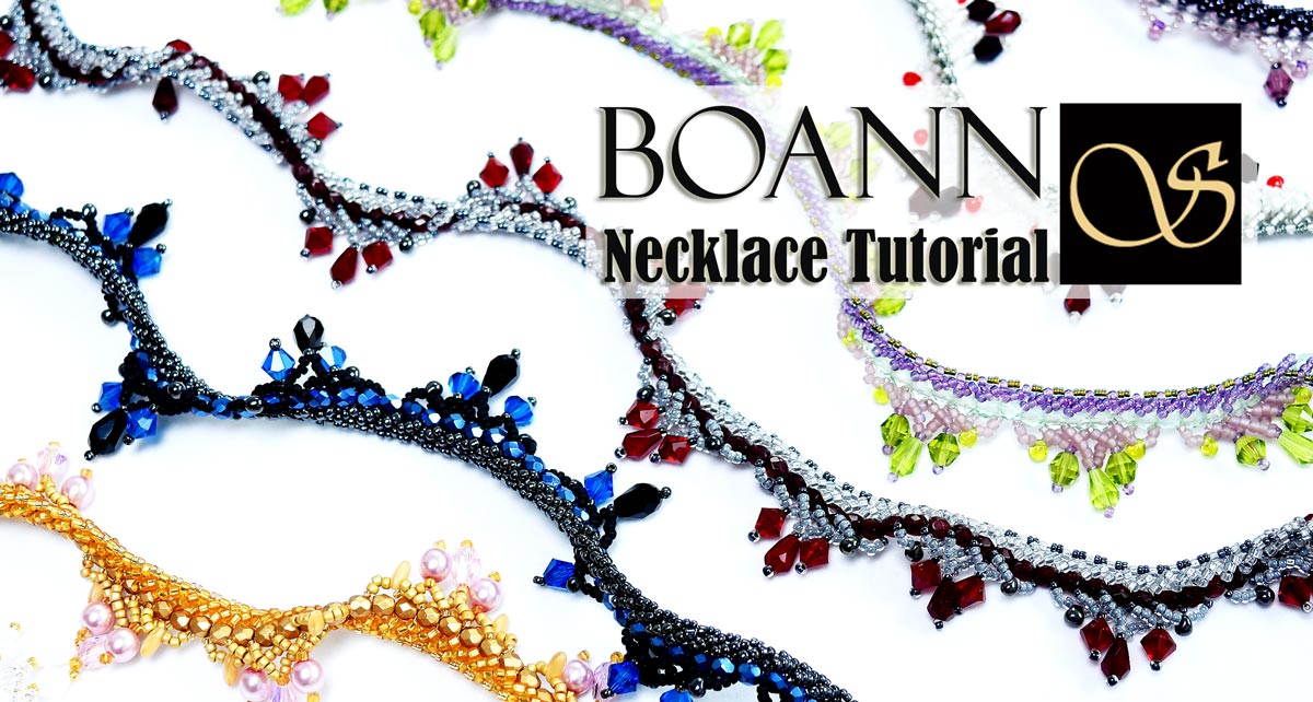 Boann Necklace Beading Pattern Gallery Colorway Ideas